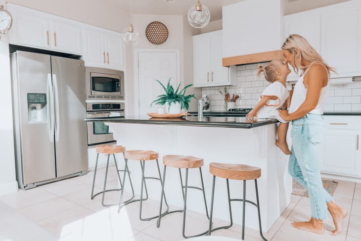 This Builder-Basic Rental Got an Incredible Kitchen Makeover | The Kitchn